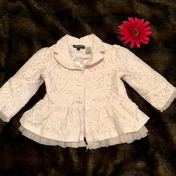 Wendy Bellissimo | Jackets & Coats | Light Pink Lace Jacket | Poshmark